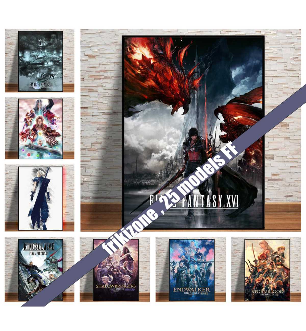 final fantasy poster - final fantasy xvi poster - Inspire Uplift