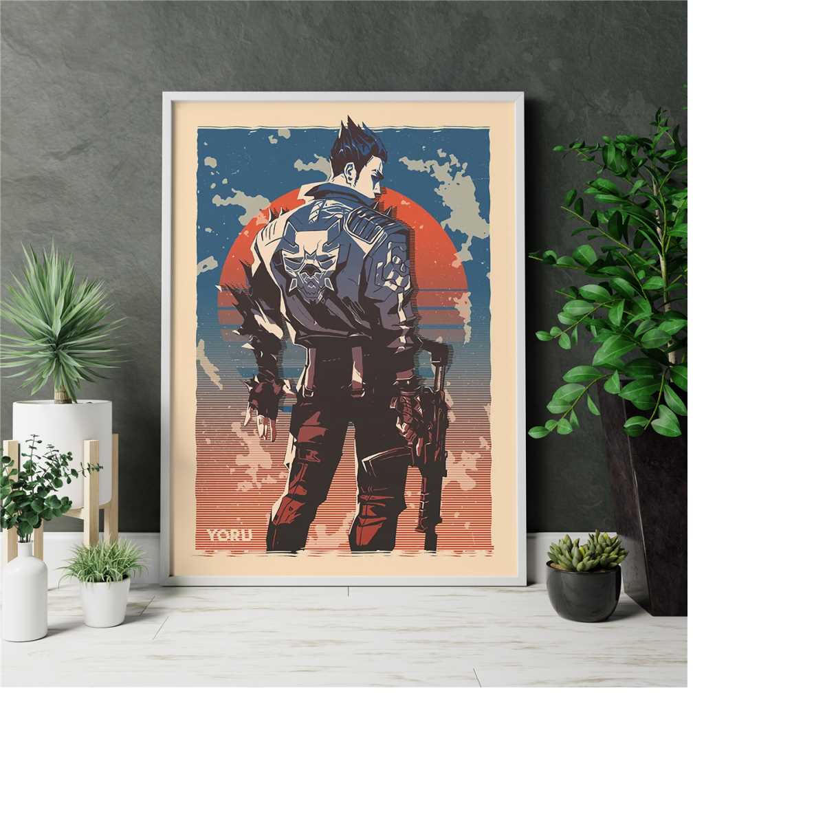 Valorant YORU poster, Valorant Personalized, Valorant Fade p - Inspire ...