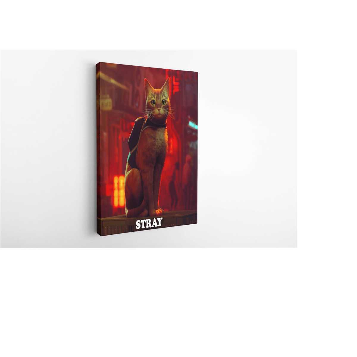 Stray Poster Canvas, Wall Art, Canvas & Fine Art Print, Home | Inspire ...