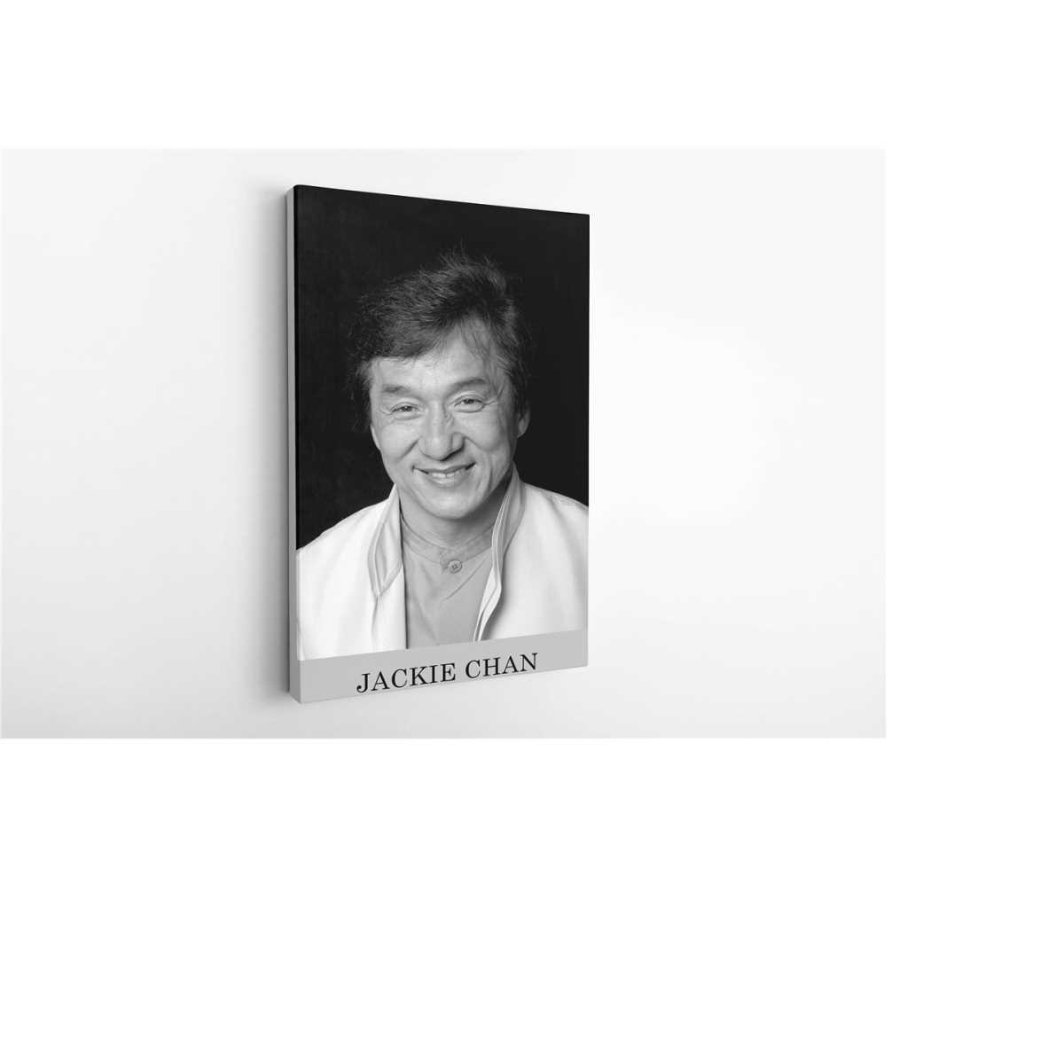 Jackie Chan Poster, Jackie Chan Canvas, Wall Art,movie Decor | Inspire ...
