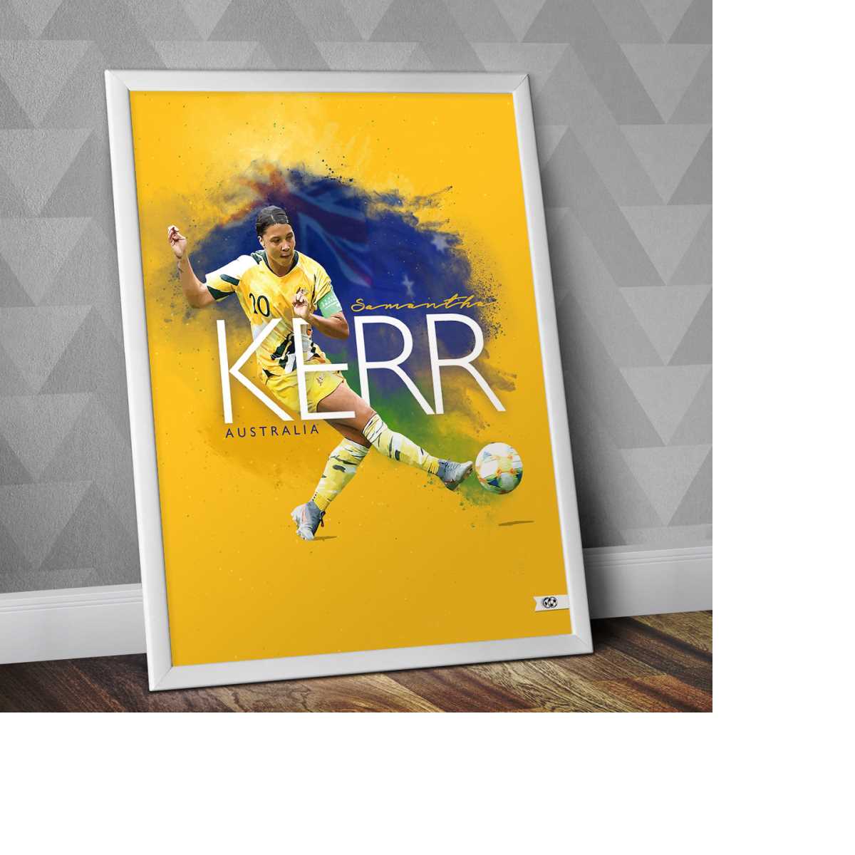 Samantha Kerr - Australia National Team / Sam Kerr Print / S | Inspire ...