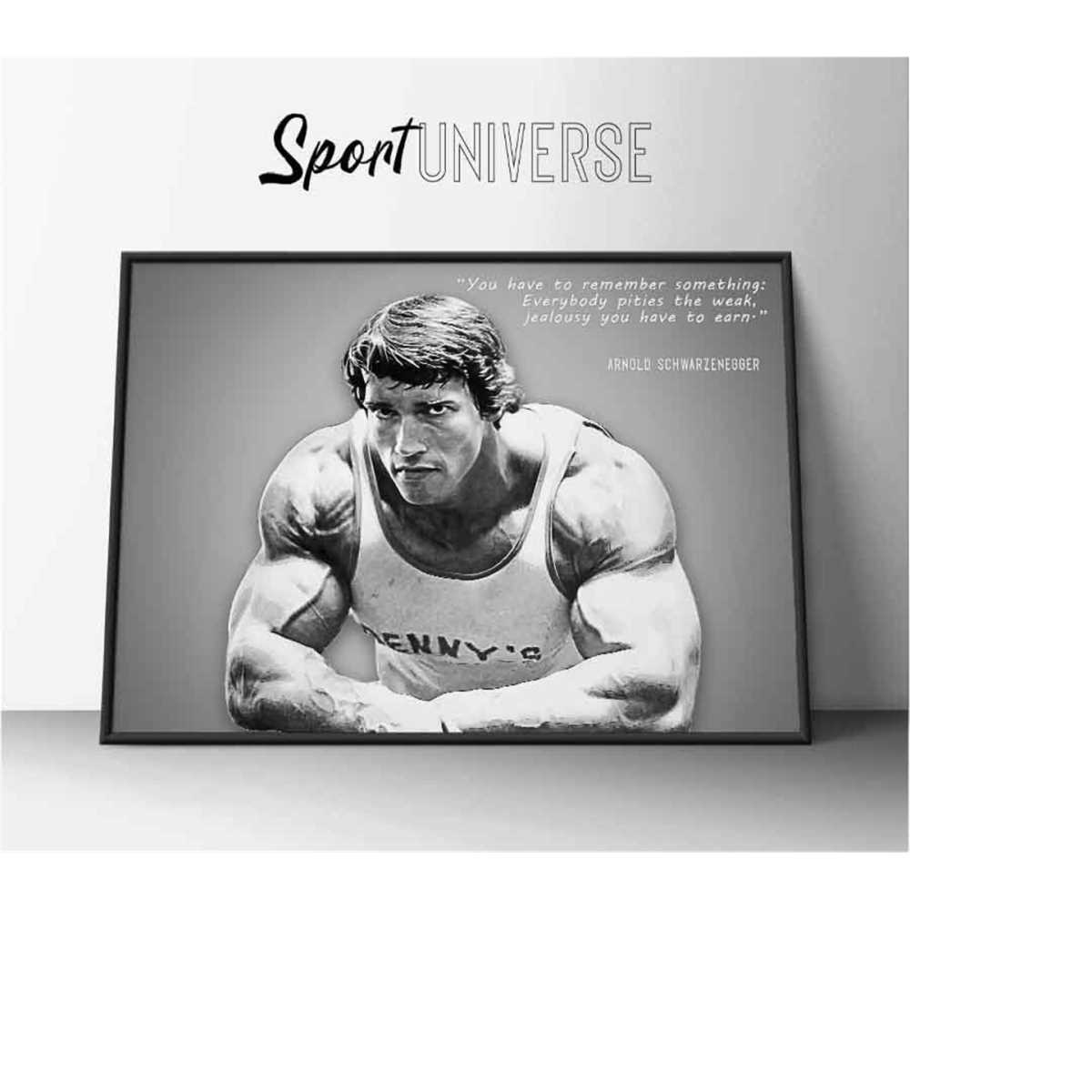Arnold Schwarzenegger poster Arnold Schwarzenegger canvas pr | Inspire ...