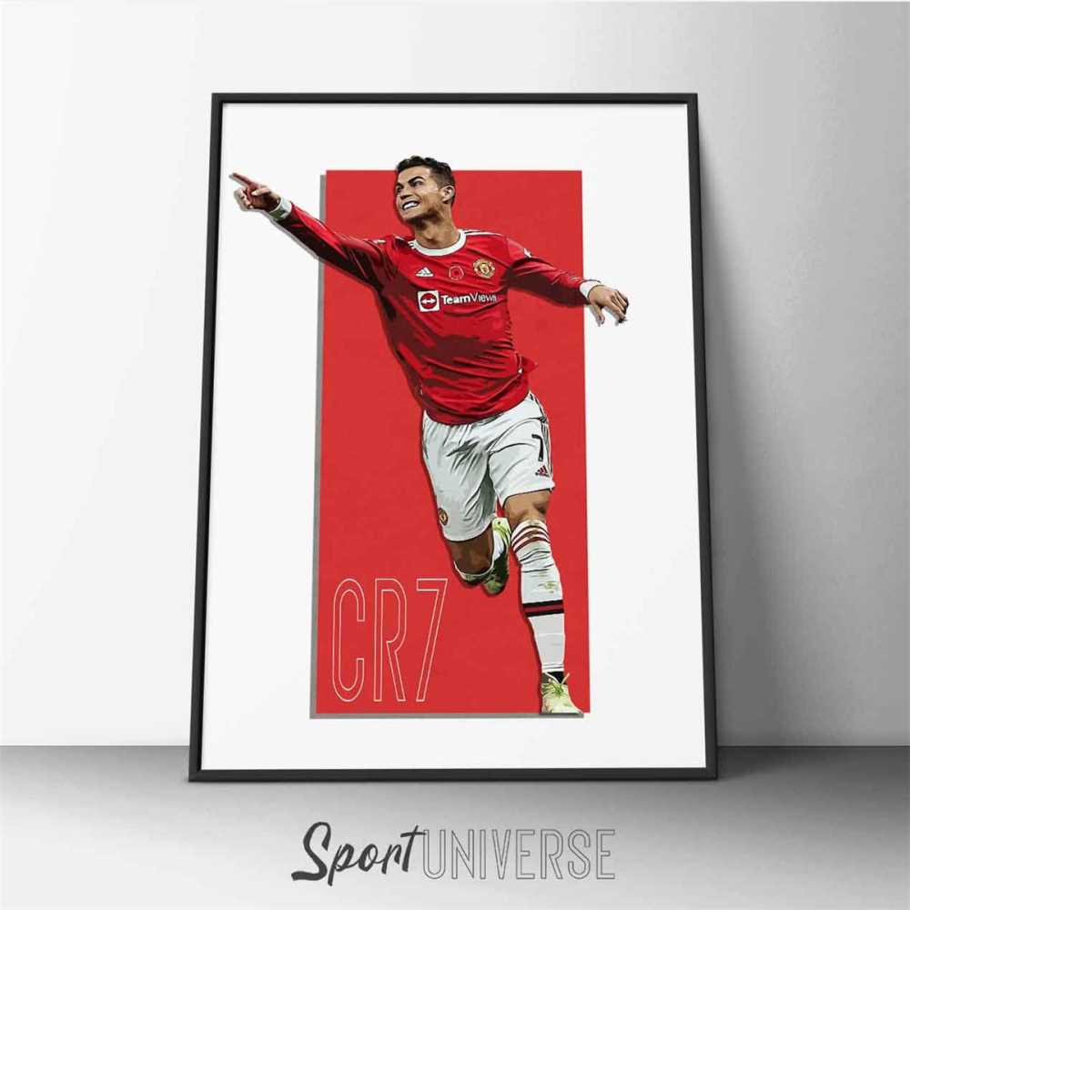Cristiano Ronaldo poster Cristiano Ronaldo print Canvas prin - Inspire ...