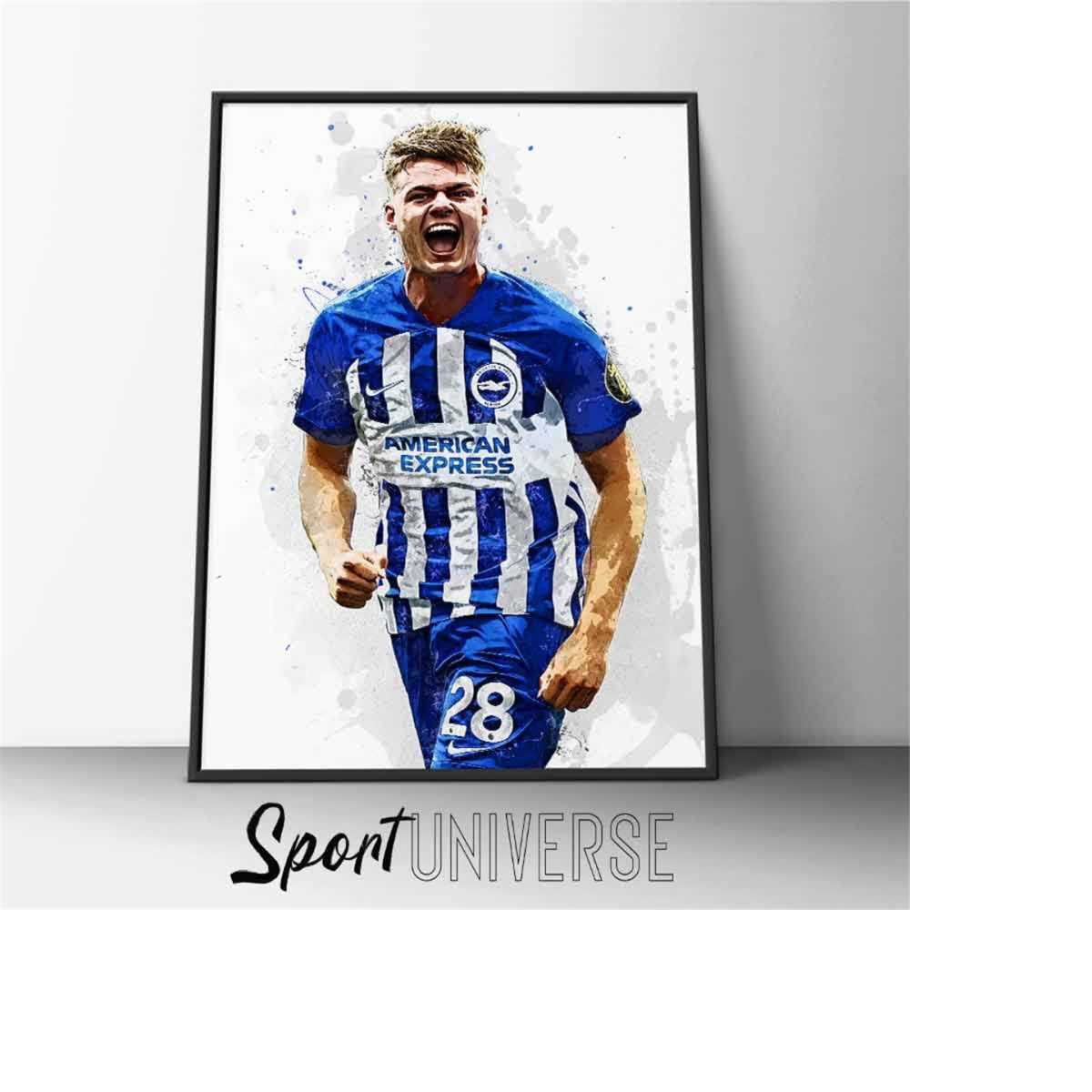 Evan Ferguson print Evan Ferguson Canvas print Brighton art - Inspire ...