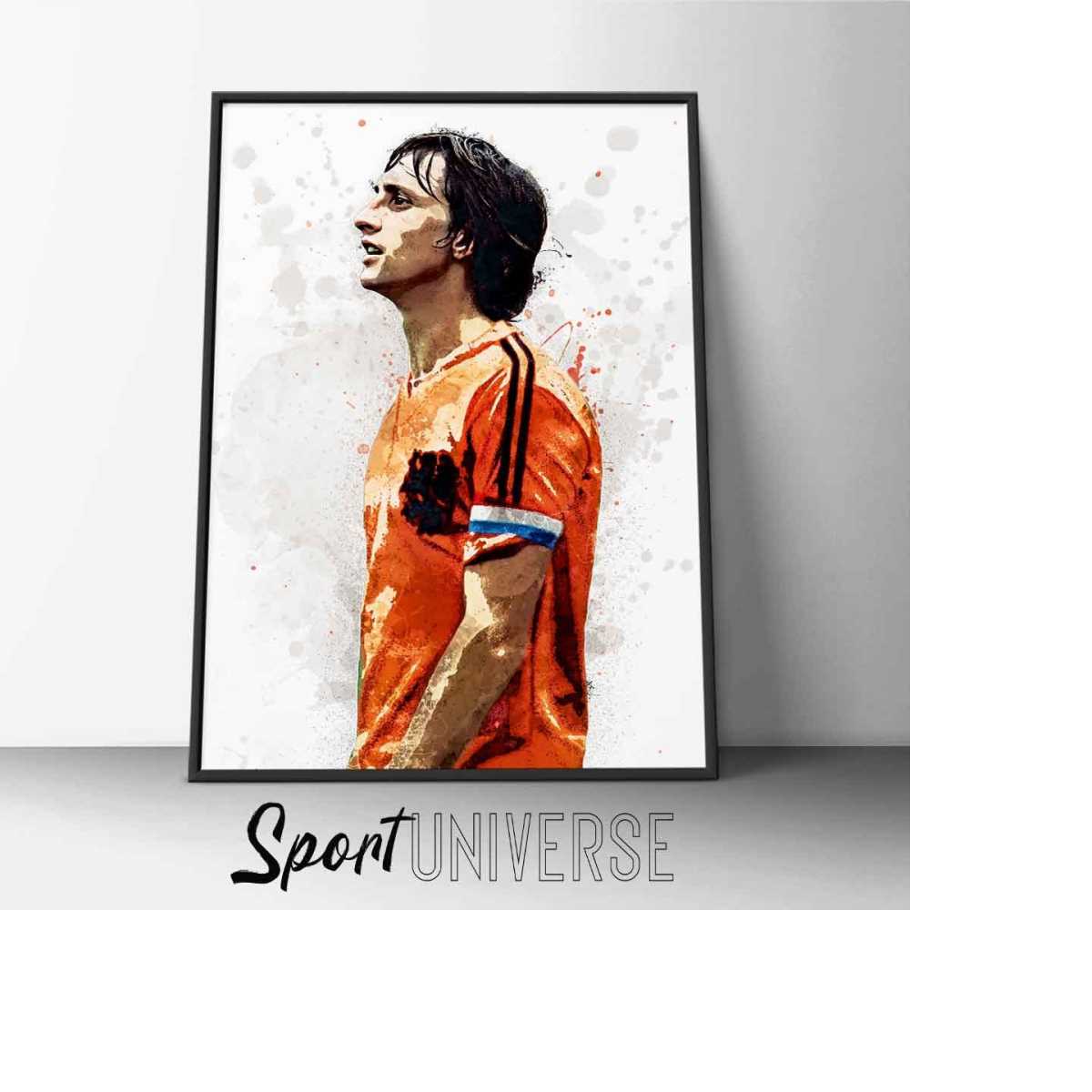 Johan Cruyff print Cruyff Canvas print art print wall art ma | Inspire ...