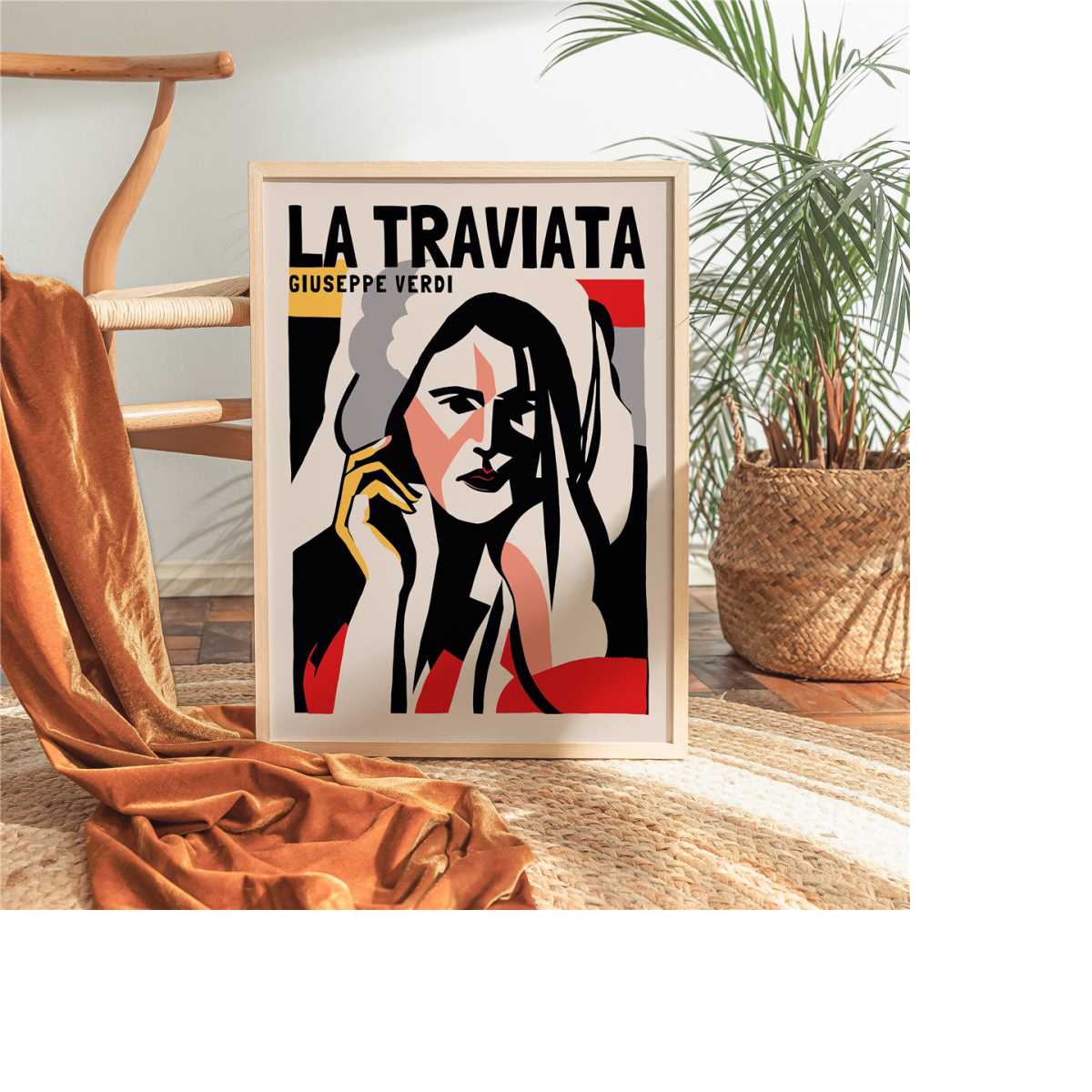 La Traviata OPERA POSTER - Giuseppe Verdi - Classy Culture A | Inspire Uplift