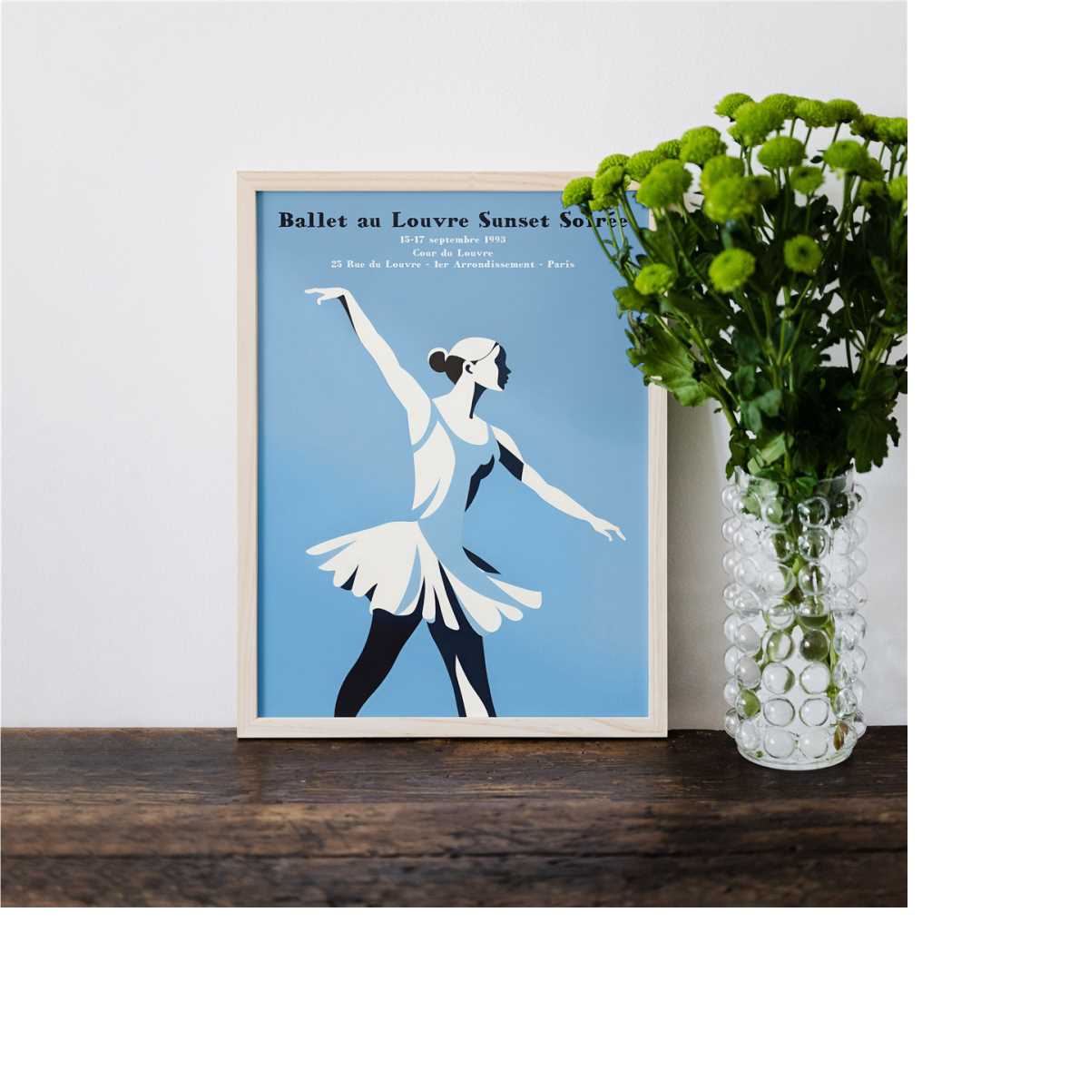 Louvre Ballet Poster - Classic Dance Wall Art Prints - Opera - Inspire ...