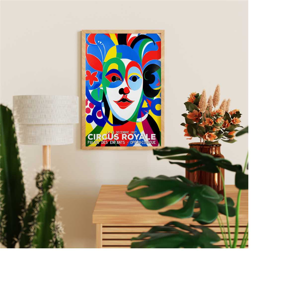 French Circus Poster - vintage poster reproduction - giclee | Inspire ...