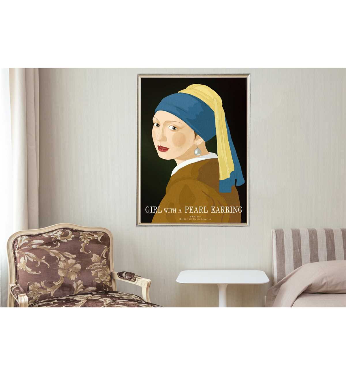 Girl with a Pearl Earring - Movie Posters - Inspire Uplift