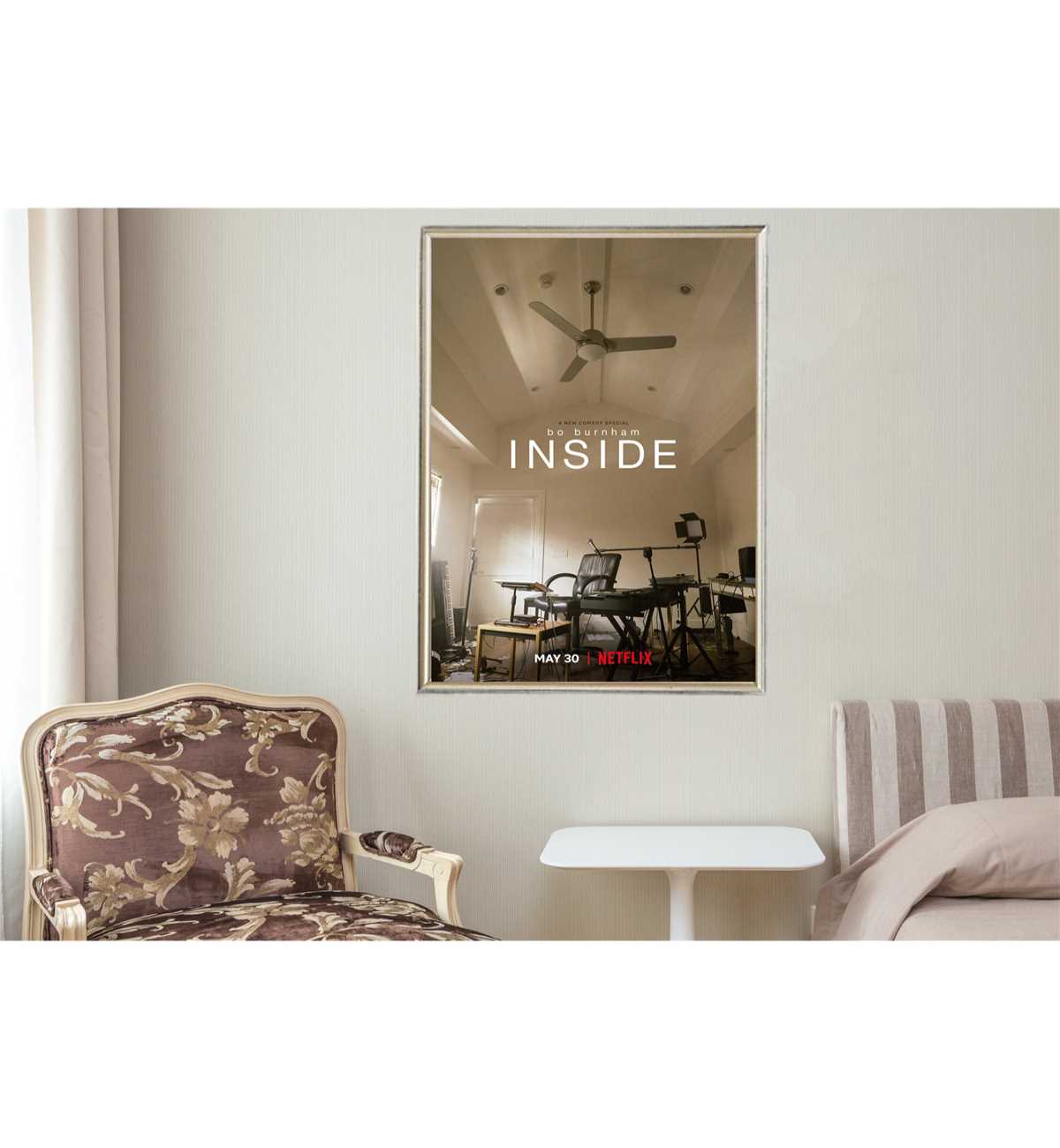 Bo Burnham Inside - Movie Posters - Movie - Inspire Uplift