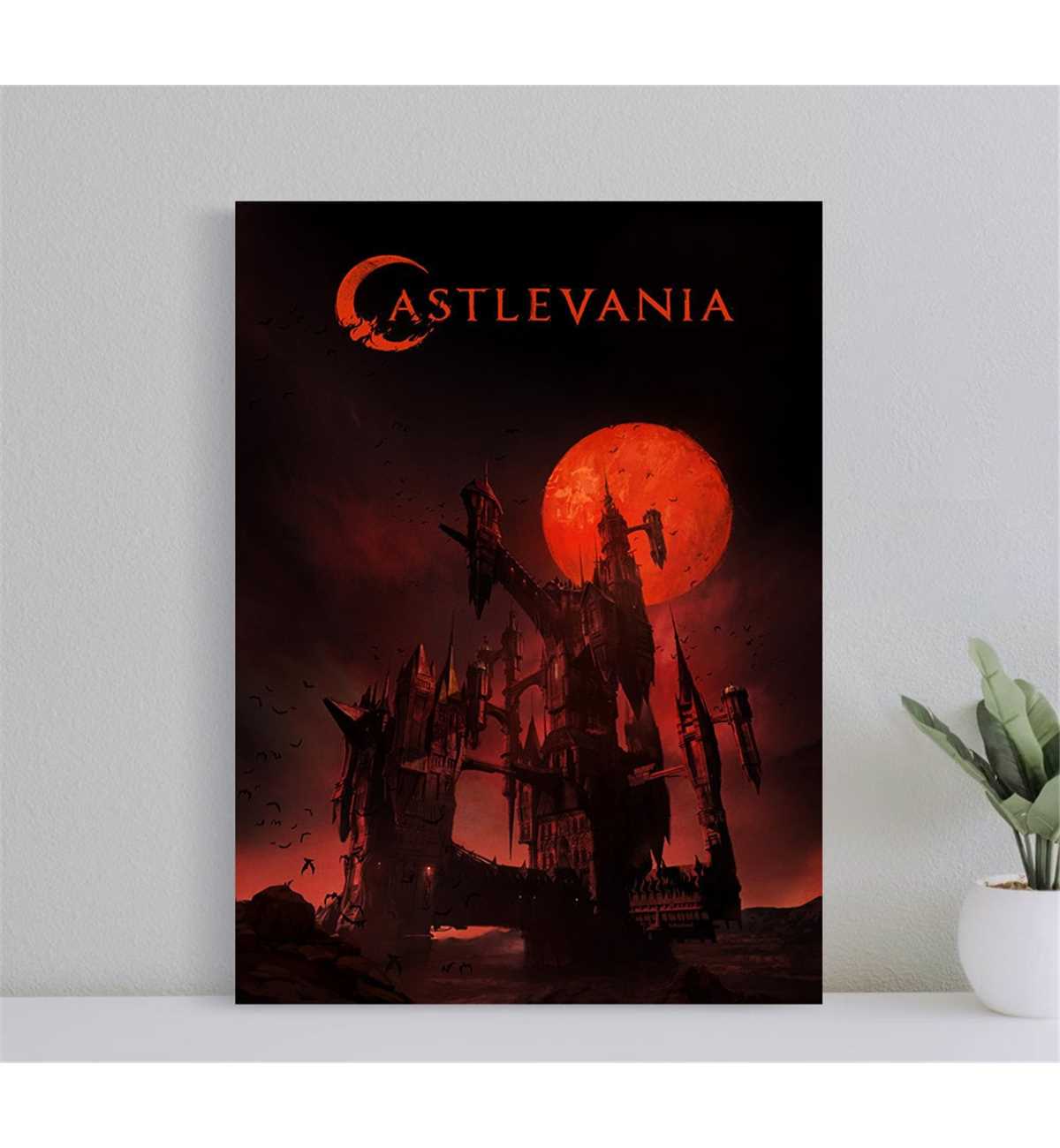Castlevania Movie Poster, Wall Art Film Print, Art | Inspire Uplift