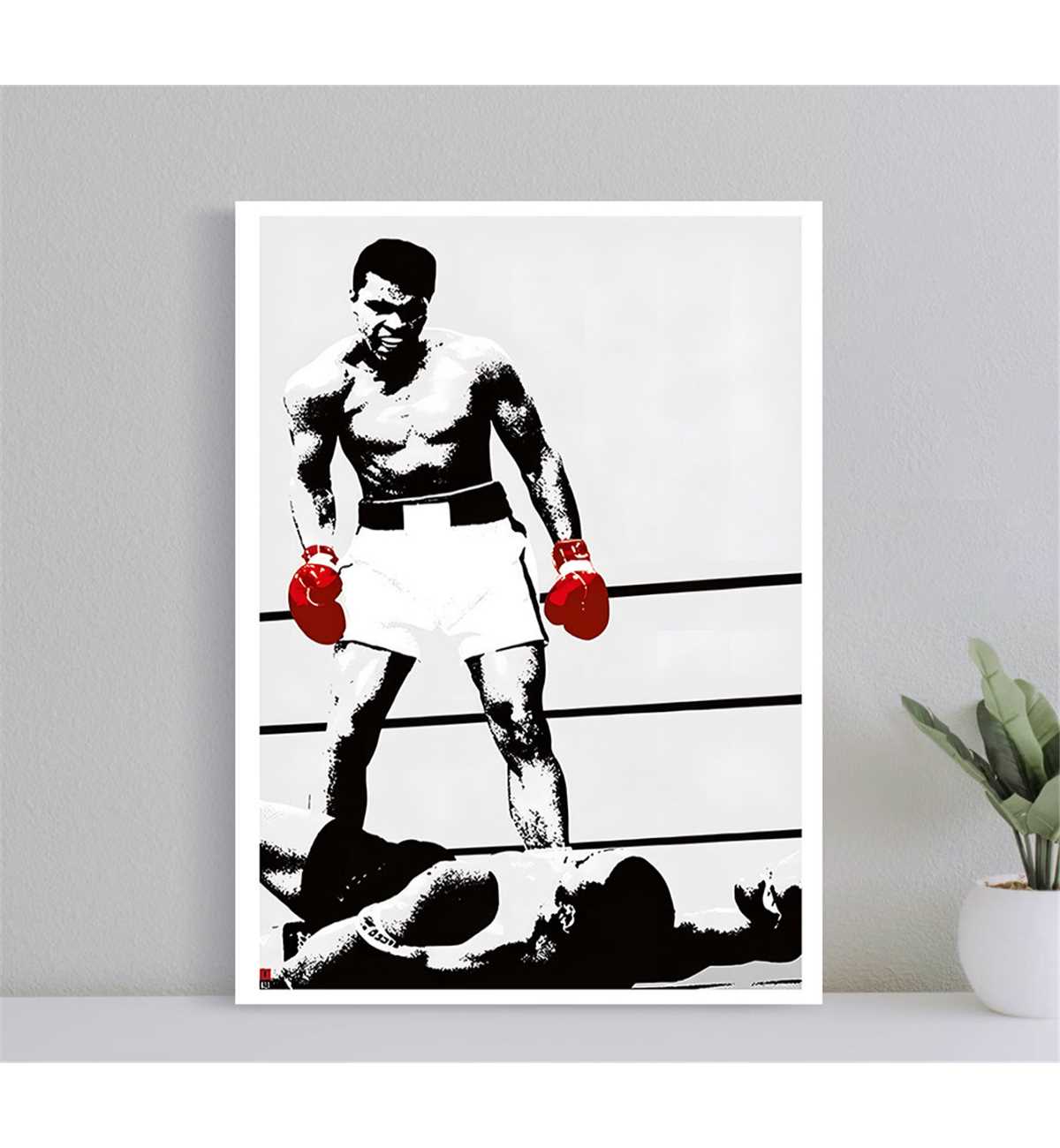 Muhammad Ali Boxing Knockout Ko Giant Poster, Wall | Inspire Uplift