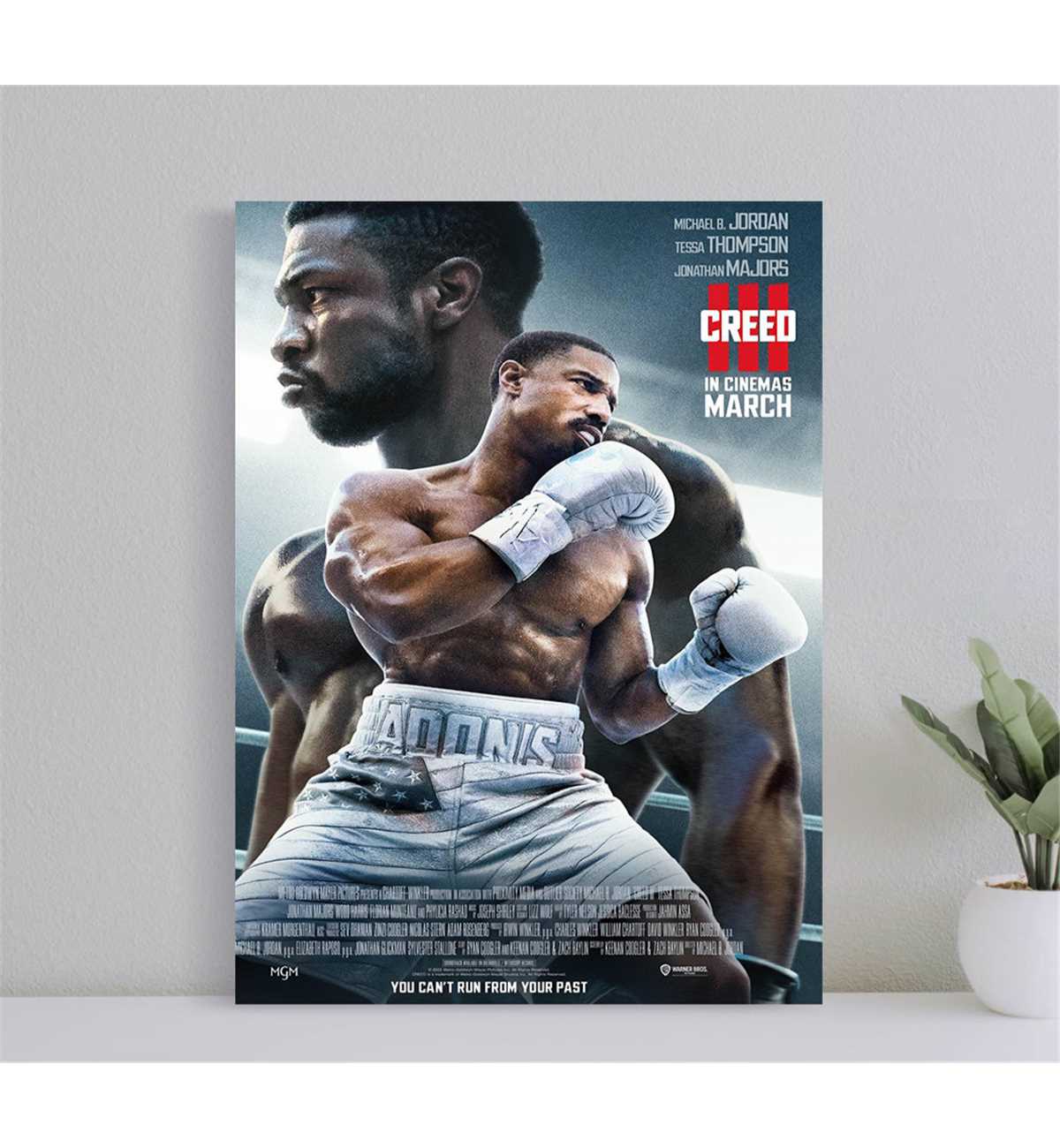 2023 Creed III Movie Poster, Art Film Print, | Inspire Uplift