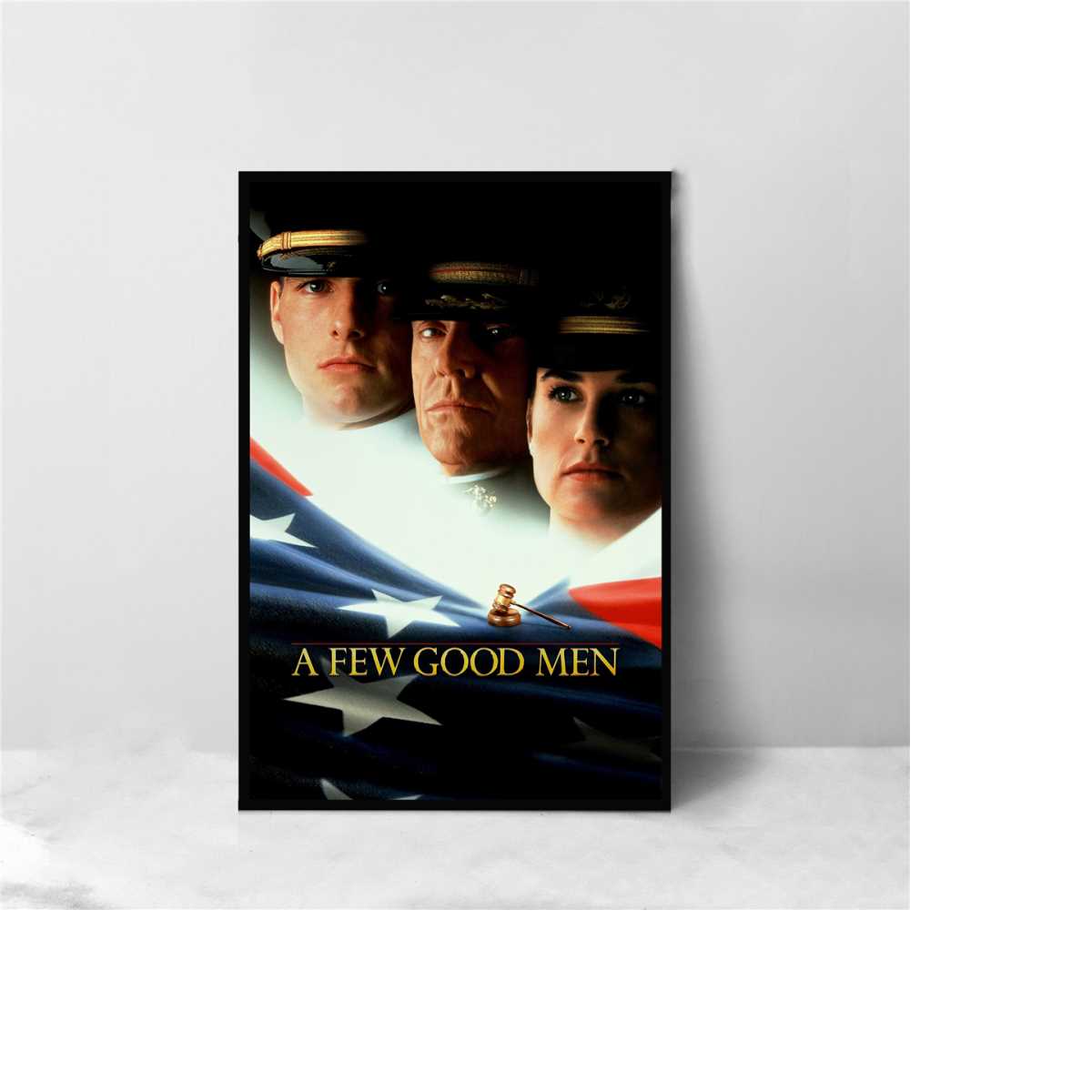 A Few Good Men Movie Poster - High Quality Canvas Art Print - Inspire ...