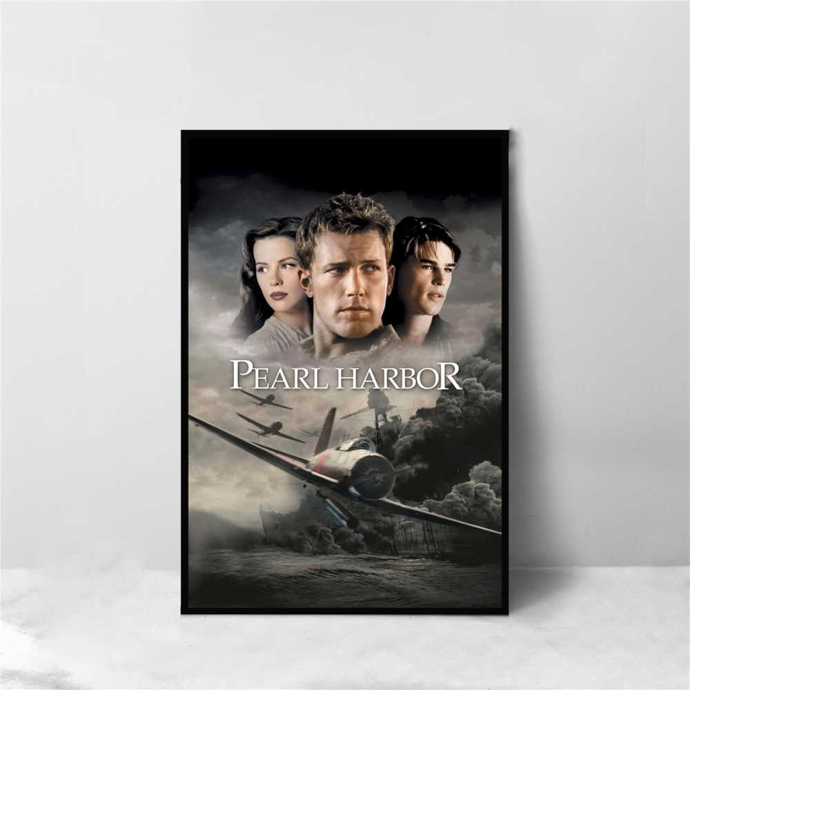 Pearl Harbor Movie Poster - High Quality Canvas Art Print - | Inspire ...