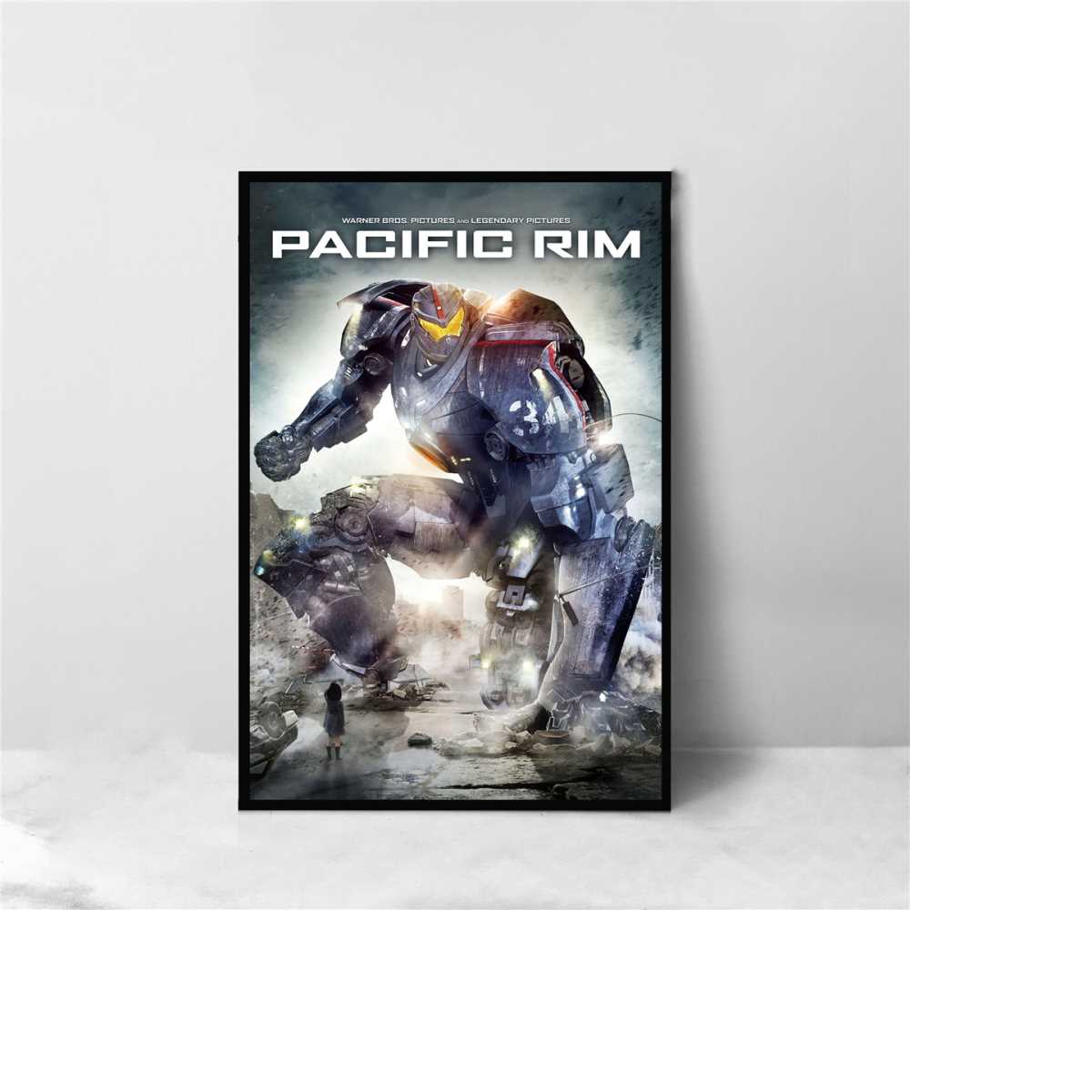 Pacific Rim Movie Poster - High Quality Canvas Art Print - R | Inspire ...
