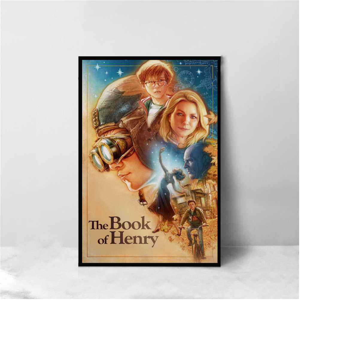 The Book of Henry Movie Poster - High Quality Canvas Art Pri | Inspire ...