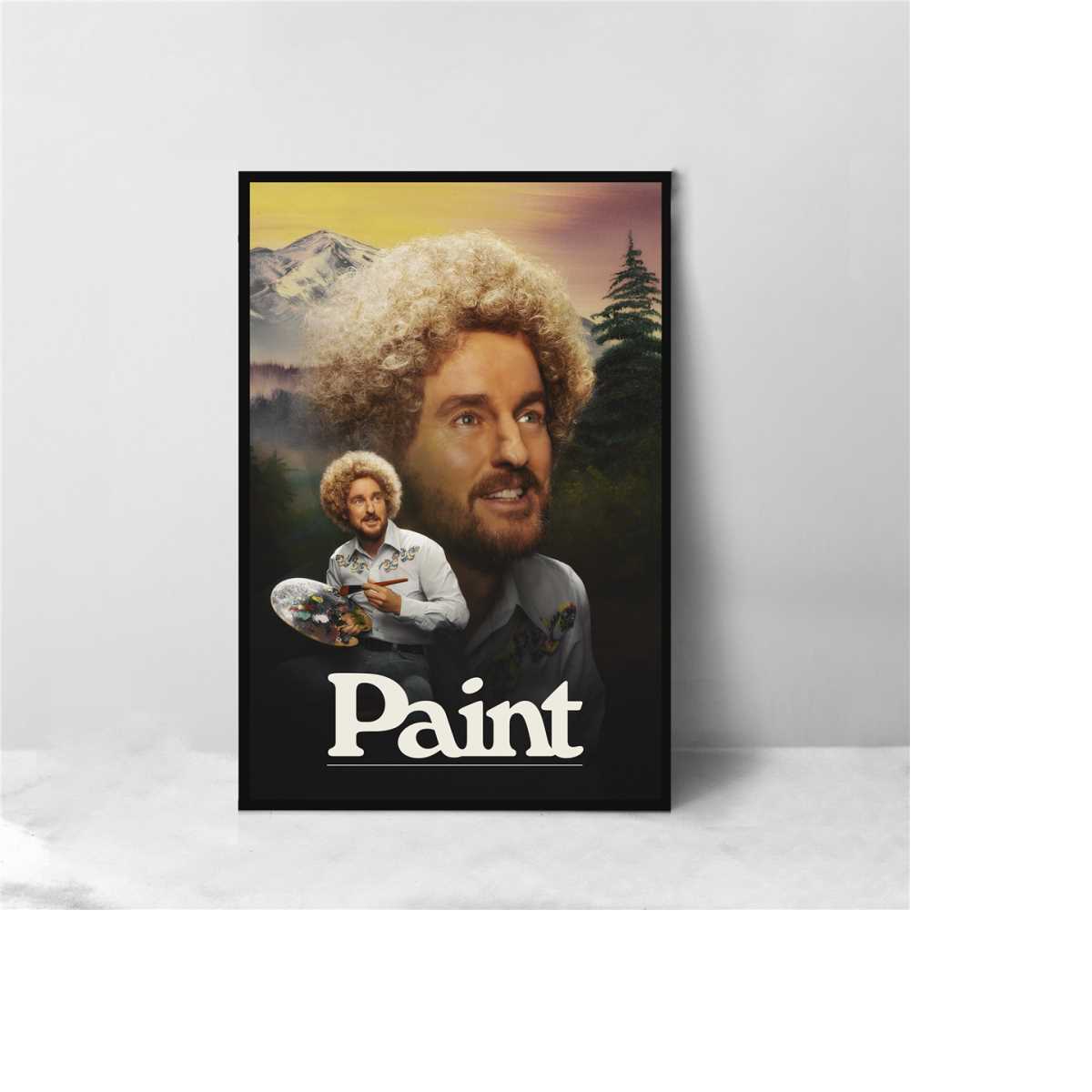 Paint Movie Poster - High Quality Canvas Art Print - Room De - Inspire ...