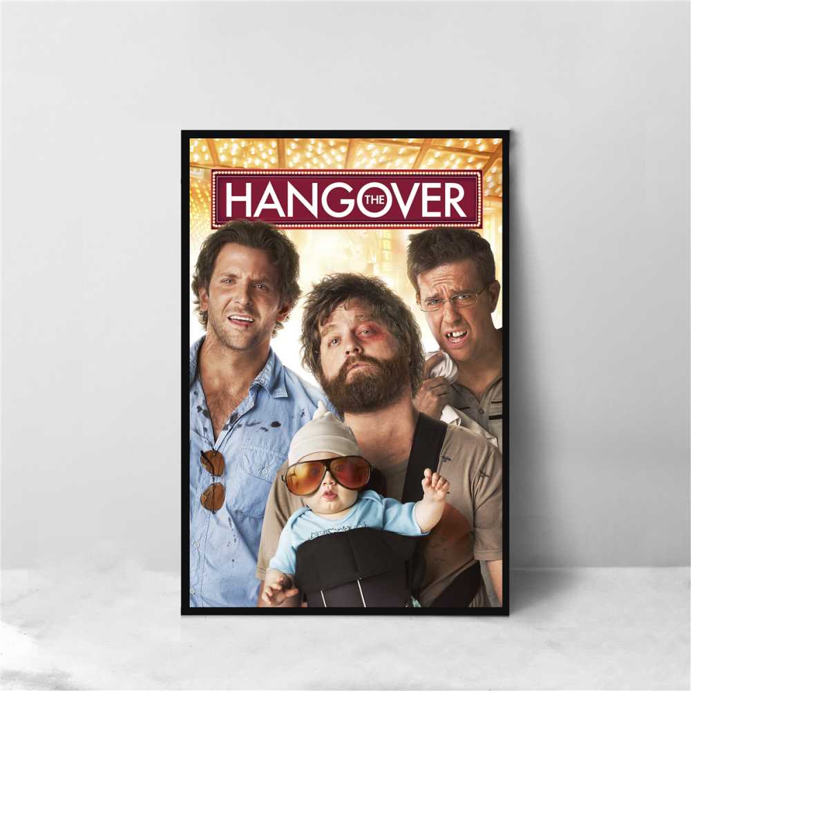 The Hangover Movie Poster - High Quality Canvas Art Print - | Inspire ...