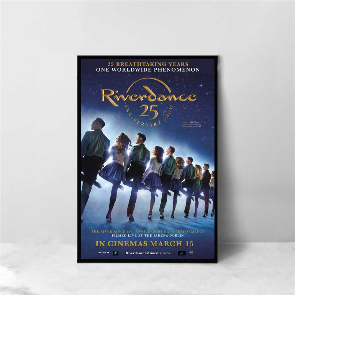 Riverdance 25th Anniversary Show Movie Poster - High Quality | Inspire ...