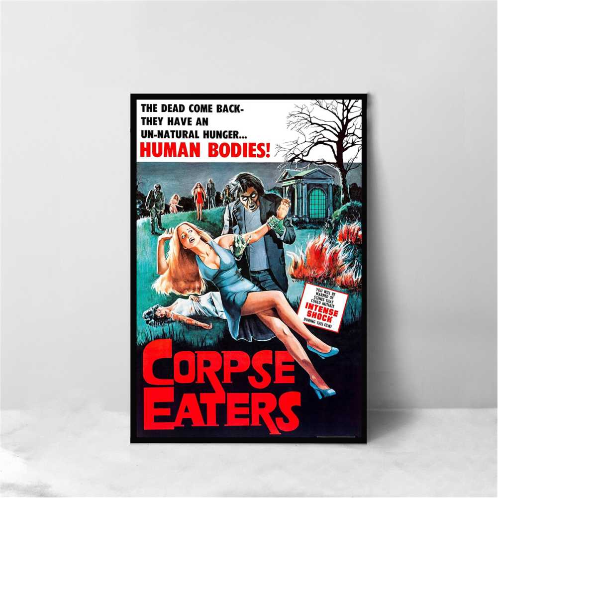 Corpse Eaters Movie Poster - High Quality Canvas Art Print - | Inspire ...