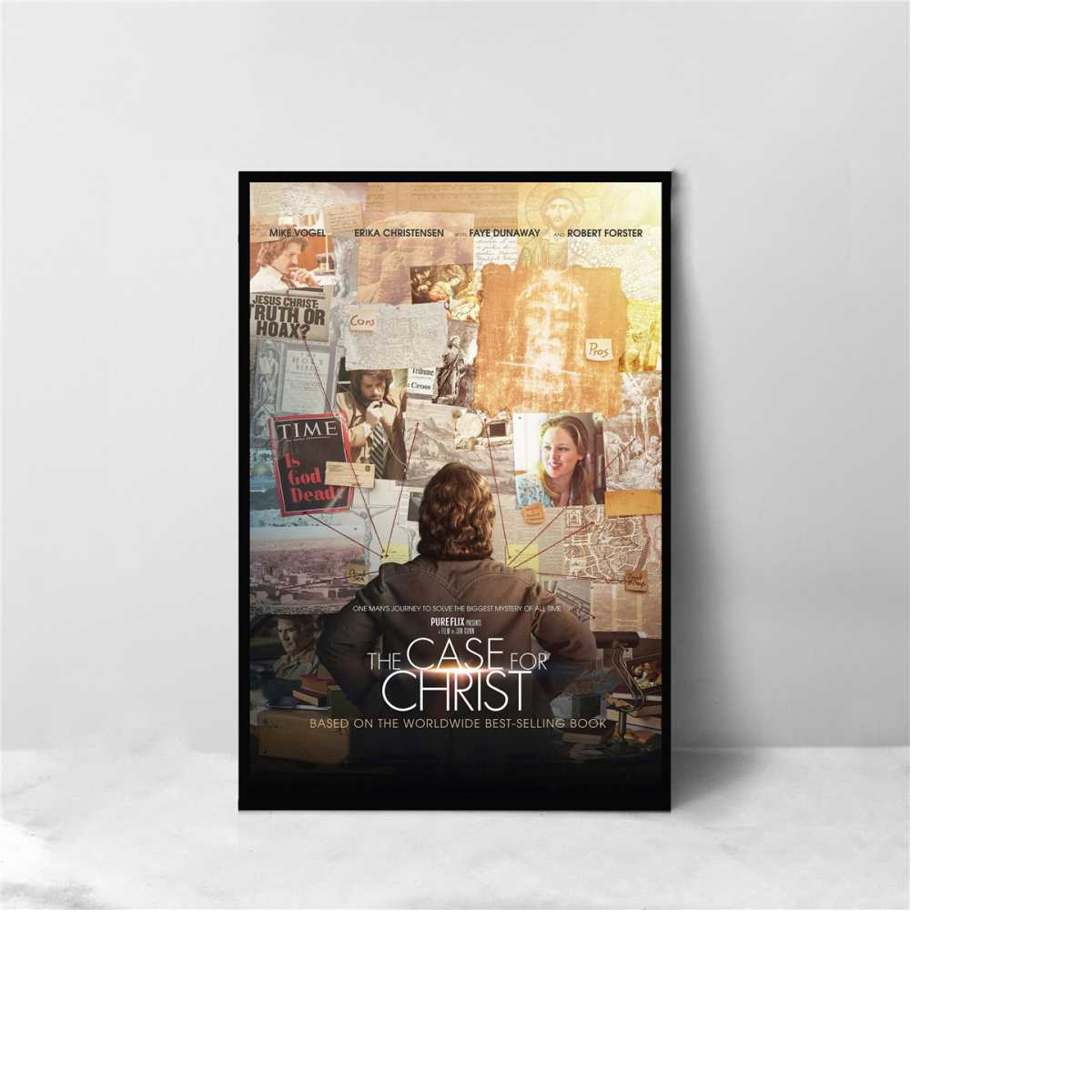 The Case for Christ Movie Poster - High Quality Canvas Art P - Inspire ...