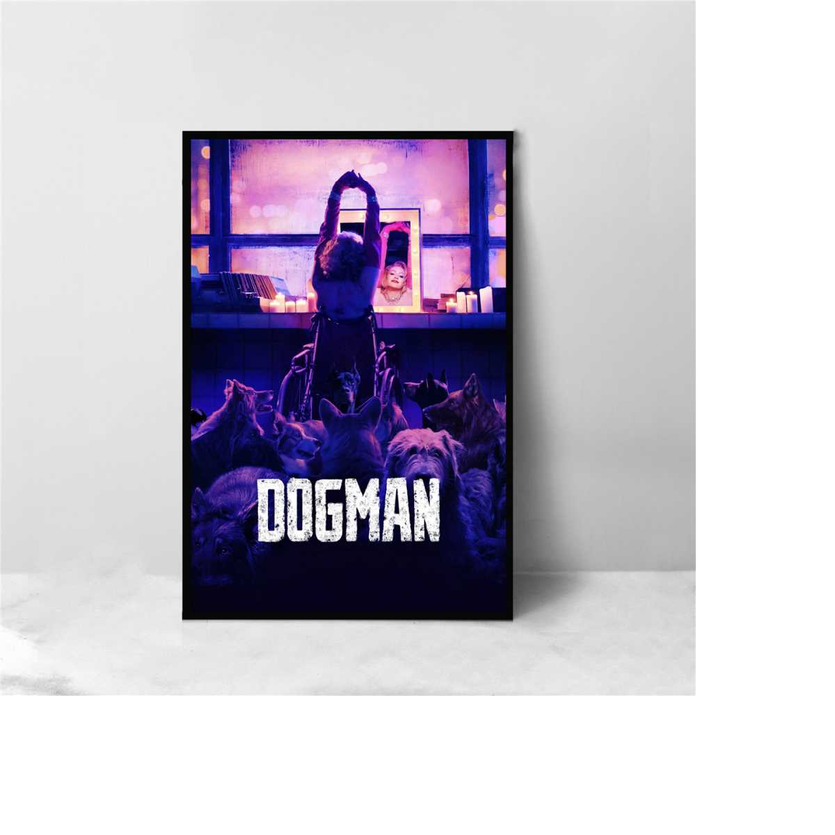 Dogman Movie Poster - High Quality Canvas Art Print - Room D | Inspire ...