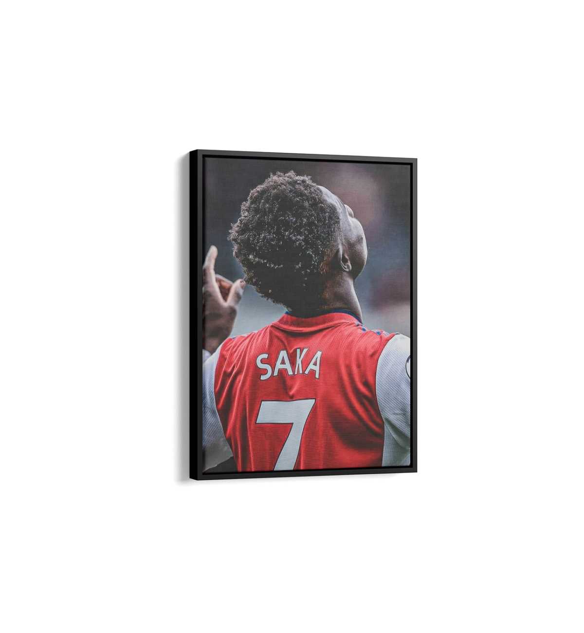 Bukayo Saka Poster, Arsenal Poster, Sports Canvas, Soccer | Inspire Uplift