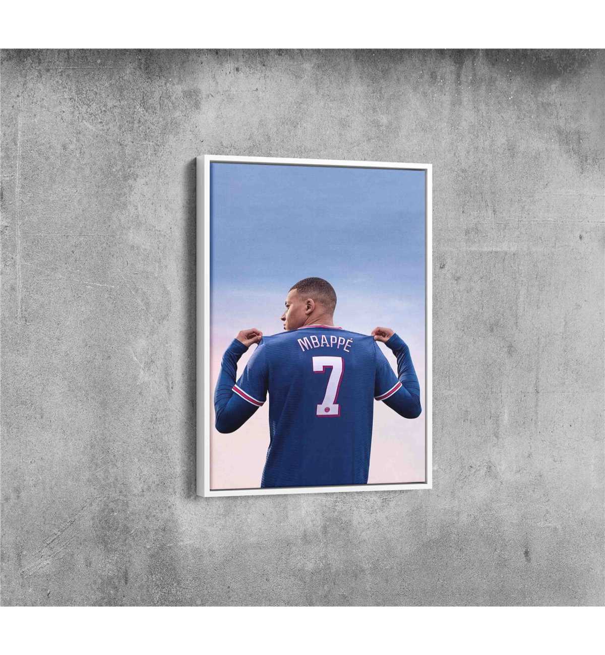 Mbappe Canvas, Kylian Mbappe Wall Decor, World Cup | Inspire Uplift