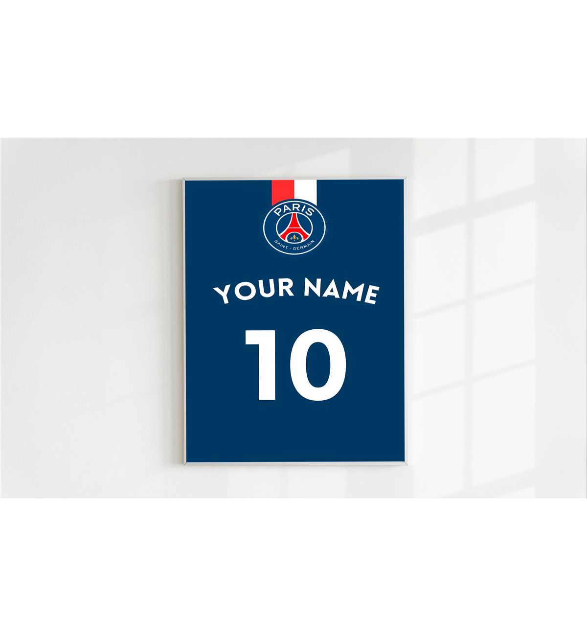 Personalized Paris Saint-Germain Soccer Poster - Digital Dow | Inspire ...