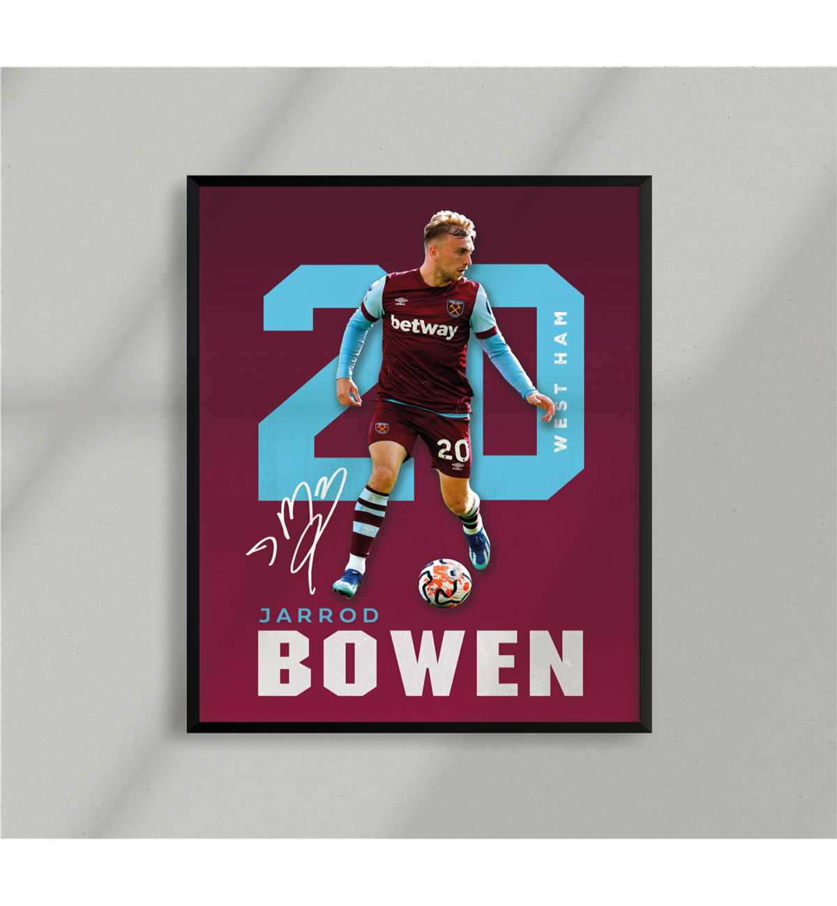Sport Design - Jarrod Bowen - England - | Inspire Uplift