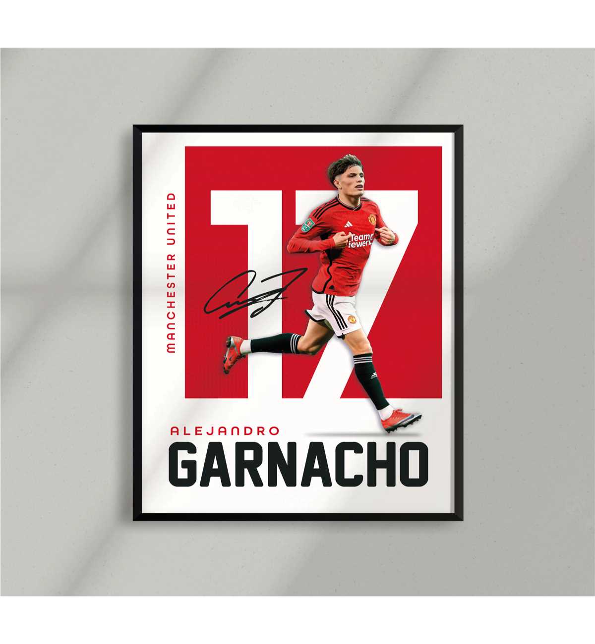 Sport Design - Alejandro Garnacho - Manchester United | Inspire Uplift