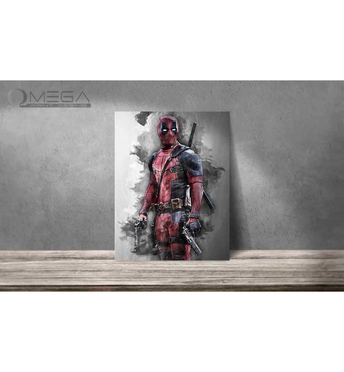 Deadpool poster Deadpool print art print wall art | Inspire Uplift