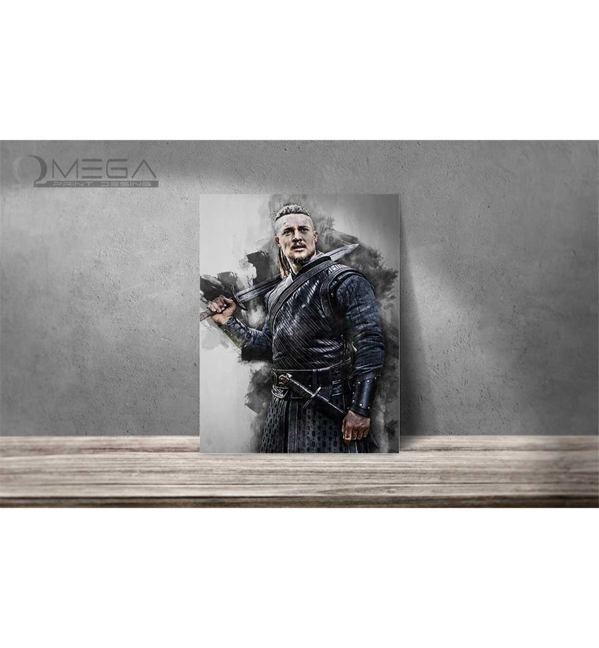 Uhtred poster Uhtred print The Last Kingdom art - Inspire Uplift
