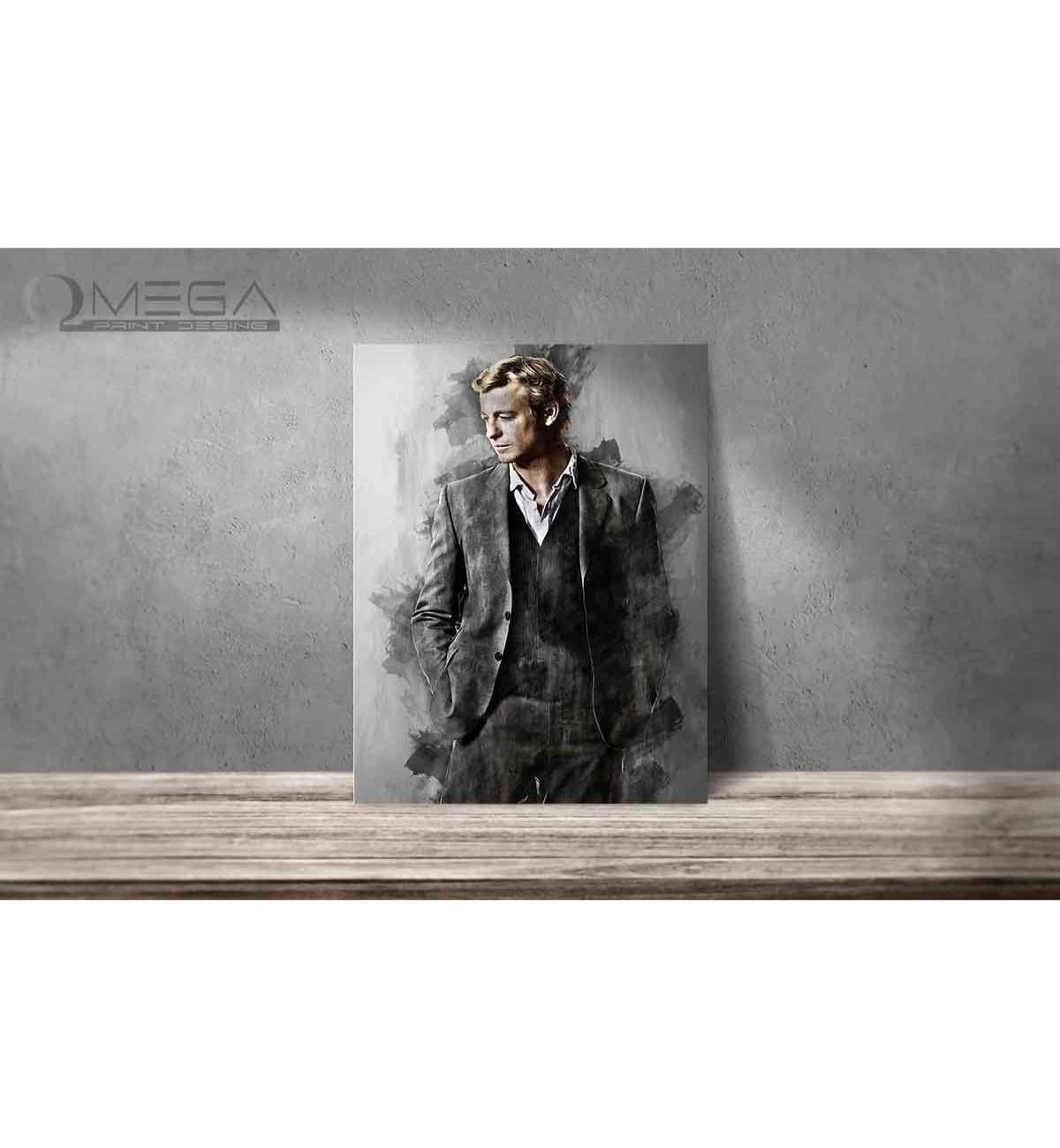 Patrick Jane poster Patrick Jane print The Mentalist - Inspire Uplift