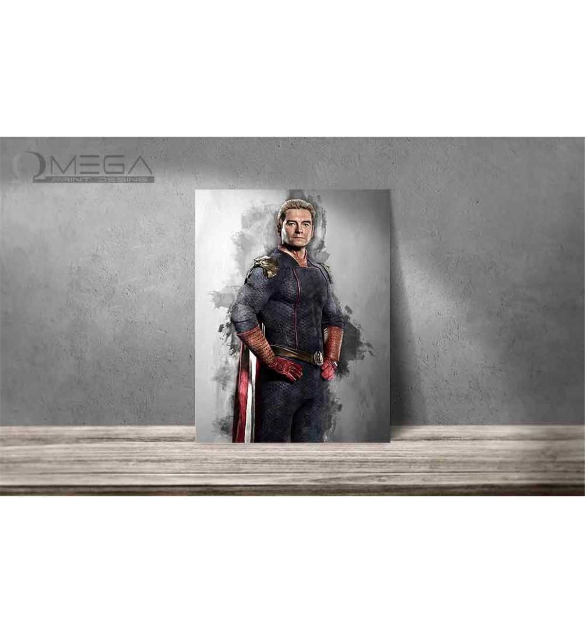 Homelander poster Homelander print The Boys art print | Inspire Uplift