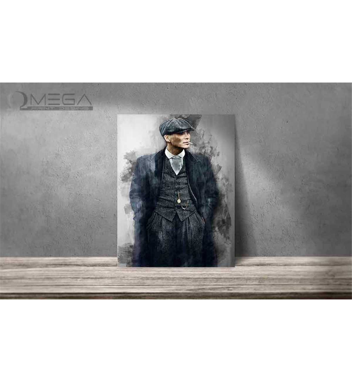 Thomas Shelby poster Thomas Shelby print Peaky Blinders - Inspire Uplift