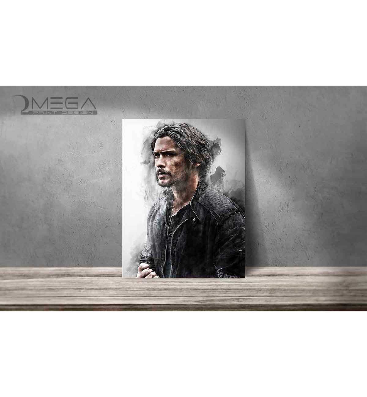 Bellamy Blake poster Bellamy print The 100 art - Inspire Uplift