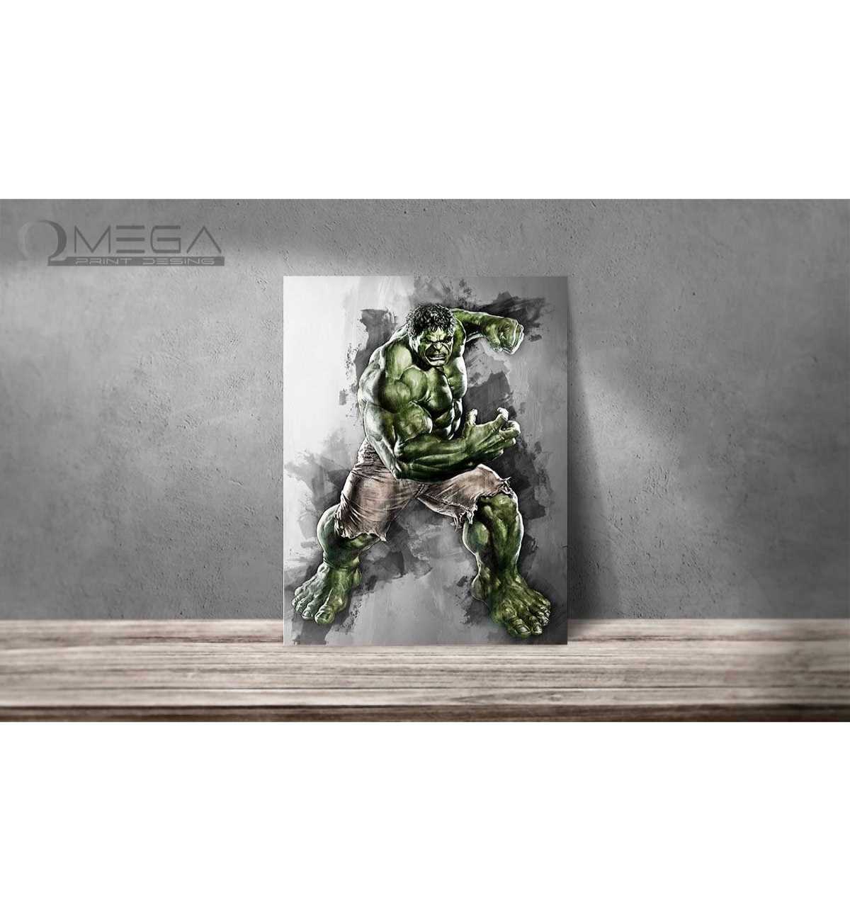 Hulk poster Hulk print art print wall art | Inspire Uplift