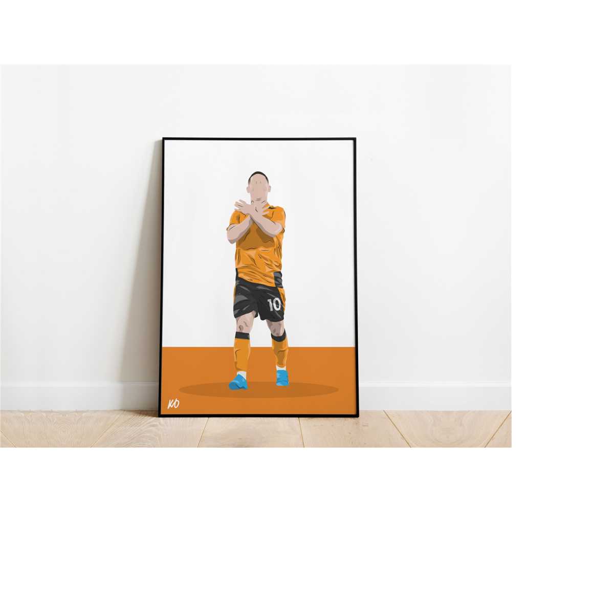 Daniel Podence Wolves Football Poster Print A3 / A4 / A5 Wal | Inspire ...