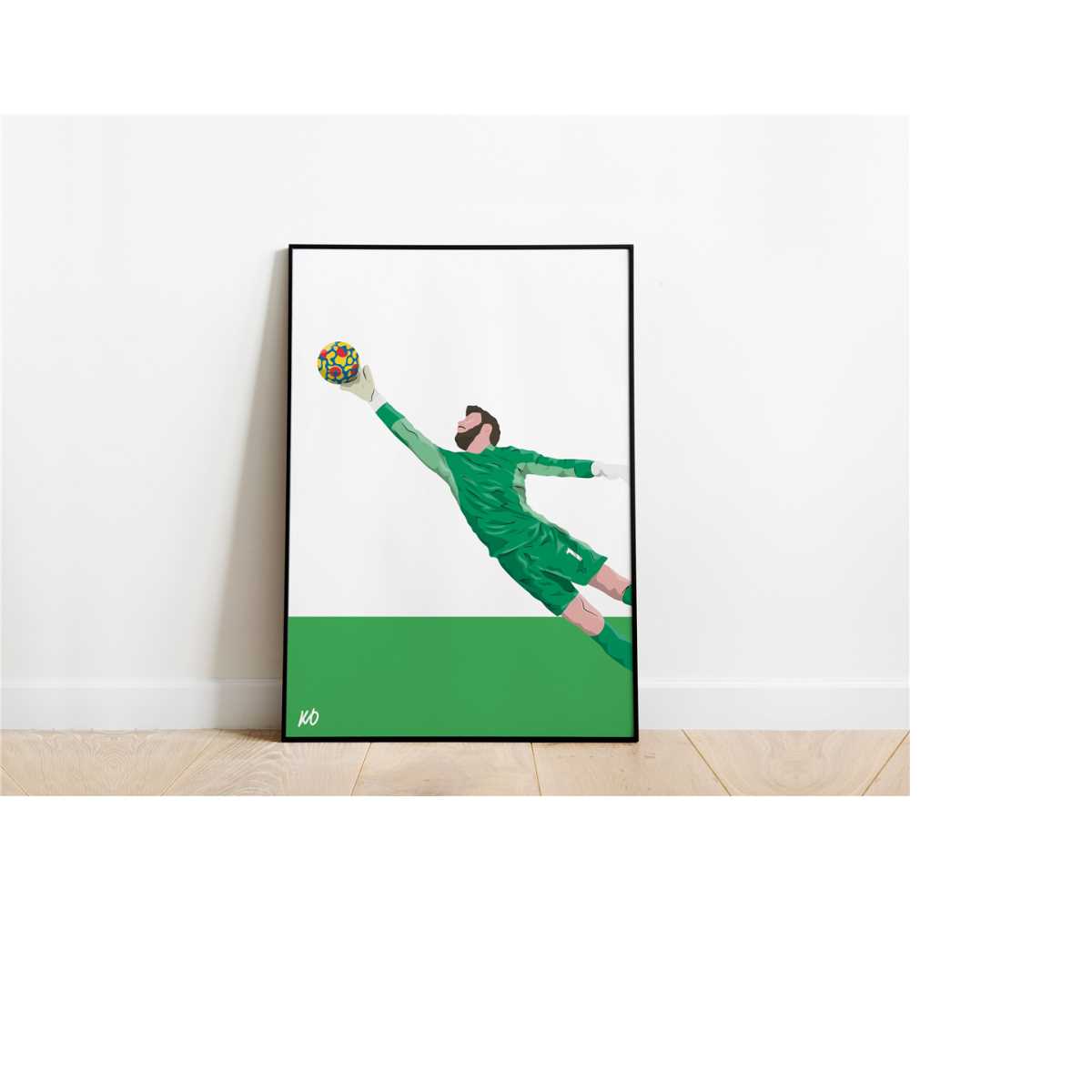 David De Gea Manchester United Football Poster Print A3 / A4 | Inspire ...