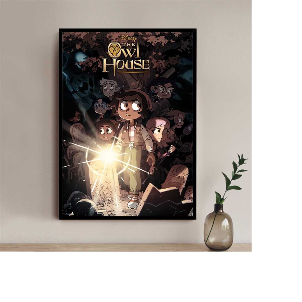 The Owl House Amina Poster - High quality Canvas art print - - Inspire ...