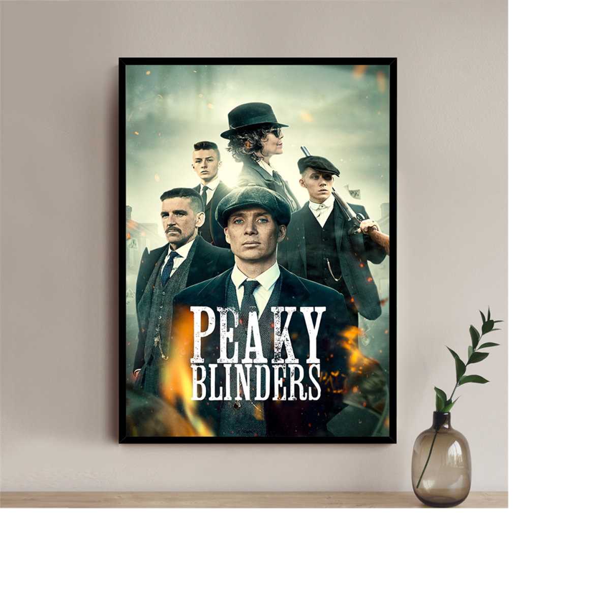 Peaky Blinders Movie Poster - High quality Canvas art print | Inspire ...