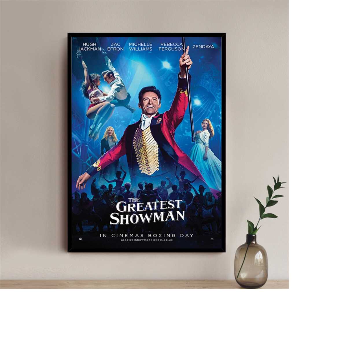The Greatest Showman Movie Poster - High quality Canvas art - Inspire ...
