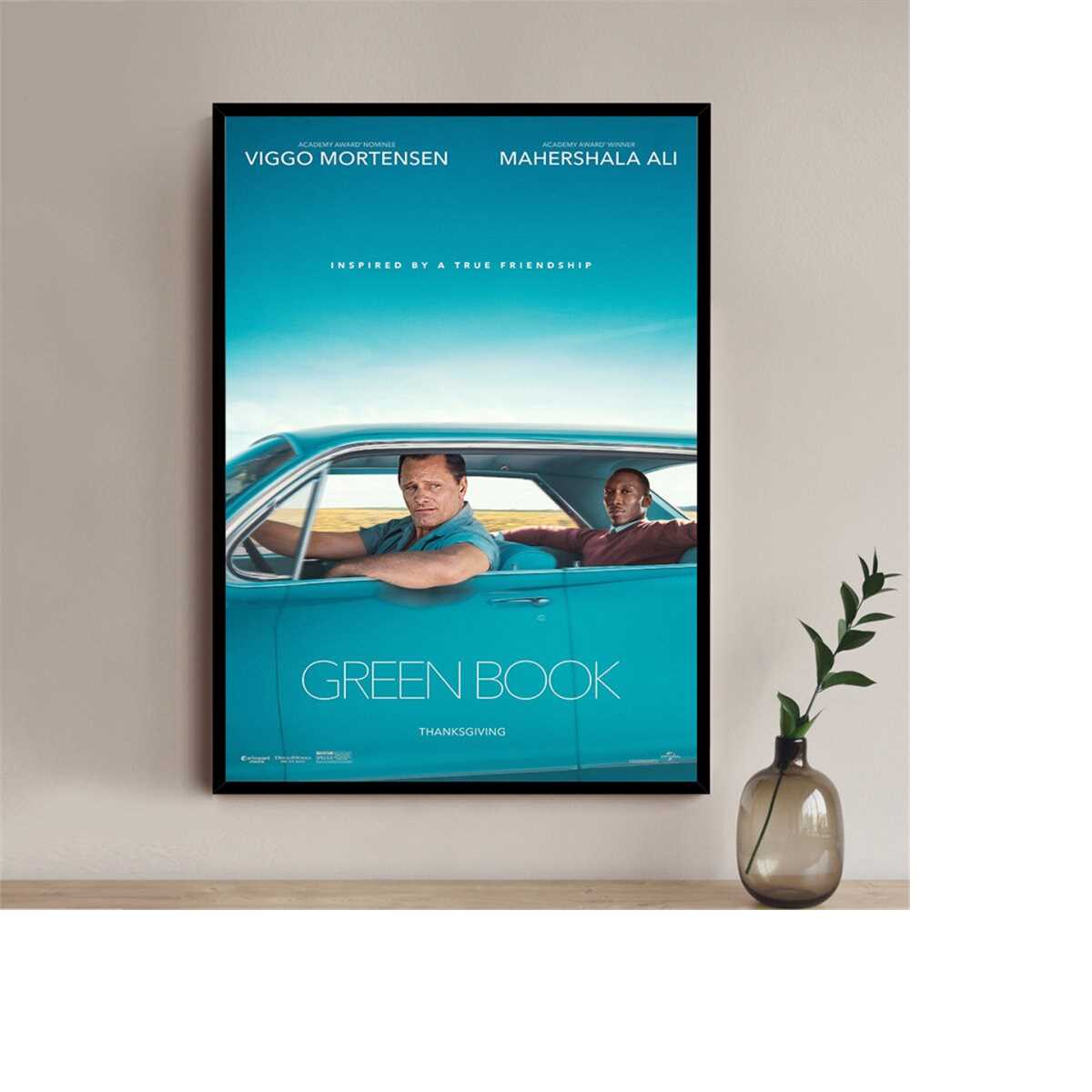 Green Book Movie Poster - High quality Canvas art print - Ro | Inspire ...
