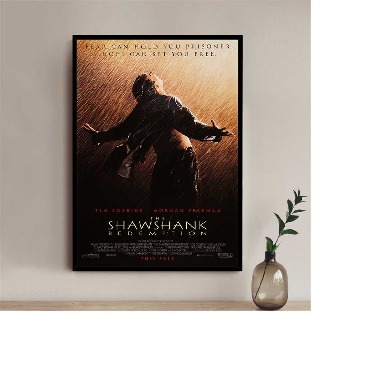 The Shawshank Redemption (1994) Movie Poster - High quality - Inspire ...