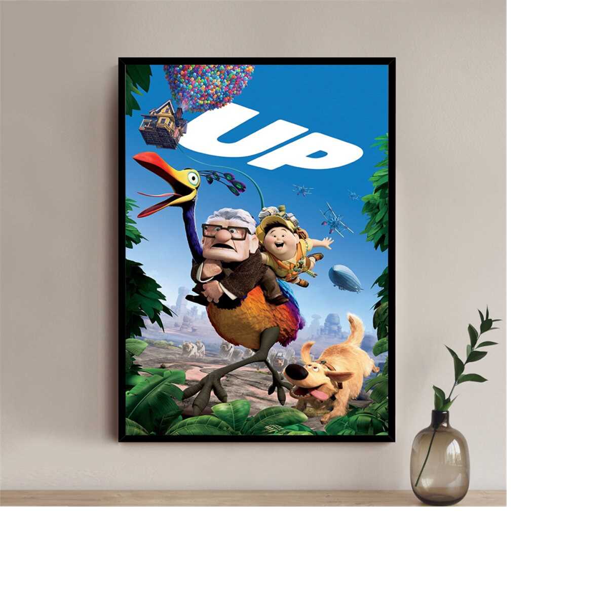 Up - Movie Poster- High quality Canvas art print - Room deco | Inspire ...