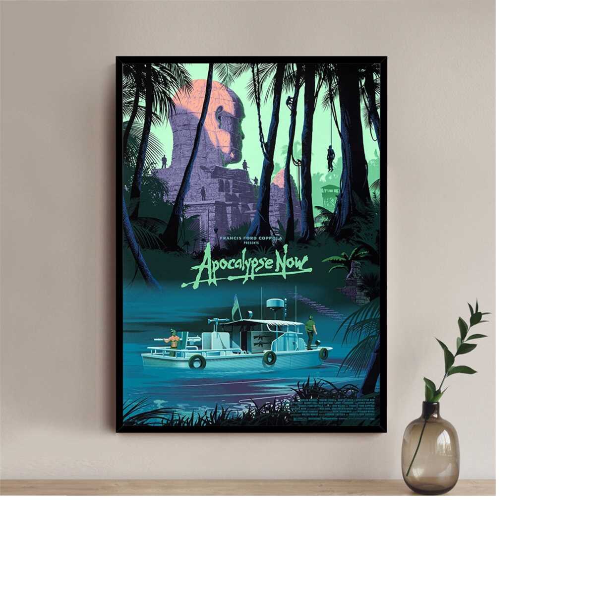 Apocalypse Now Movie Poster - High quality Canvas art print | Inspire ...