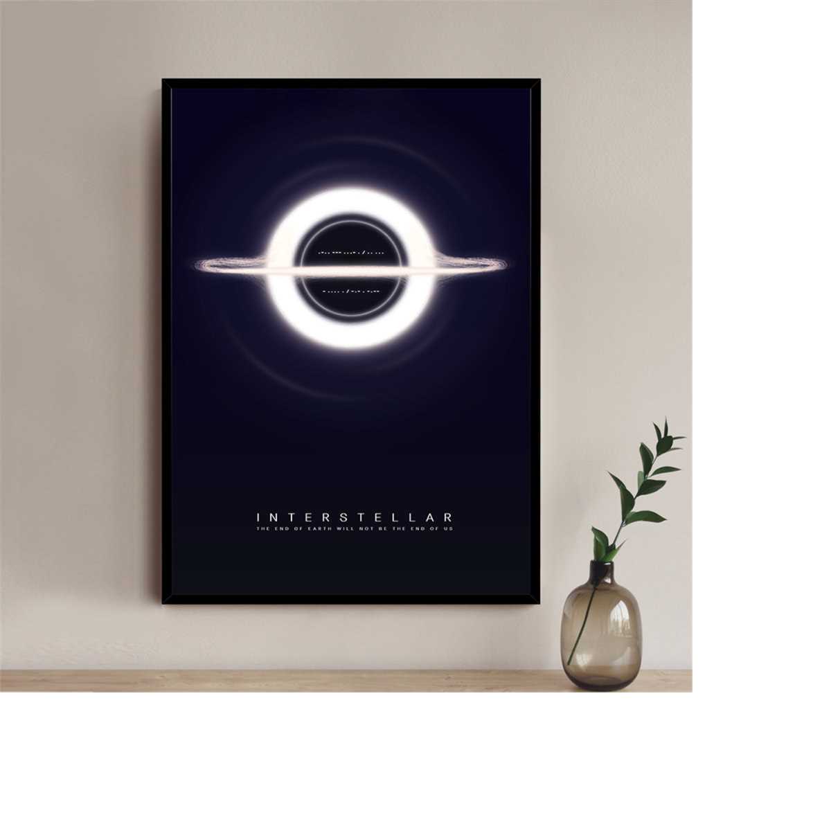classics Interstellar Movie Poster - High quality Canvas art | Inspire ...