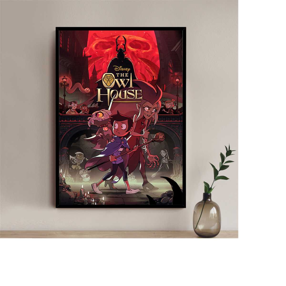 The Owl House Amina Poster - High quality Canvas art print - | Inspire ...